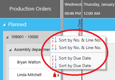 Visual Production Scheduler JavaScript for Dynamics NAV: New Features